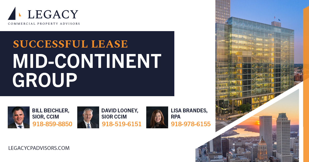 Successful Lease to Mid-Continent Group on Behalf of City of Tulsa