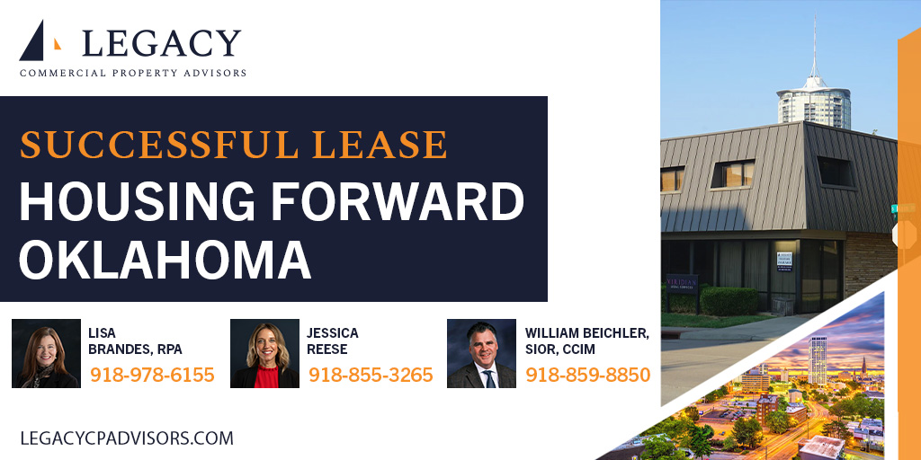 Cathedral District Office Lease for Housing Forward Oklahoma